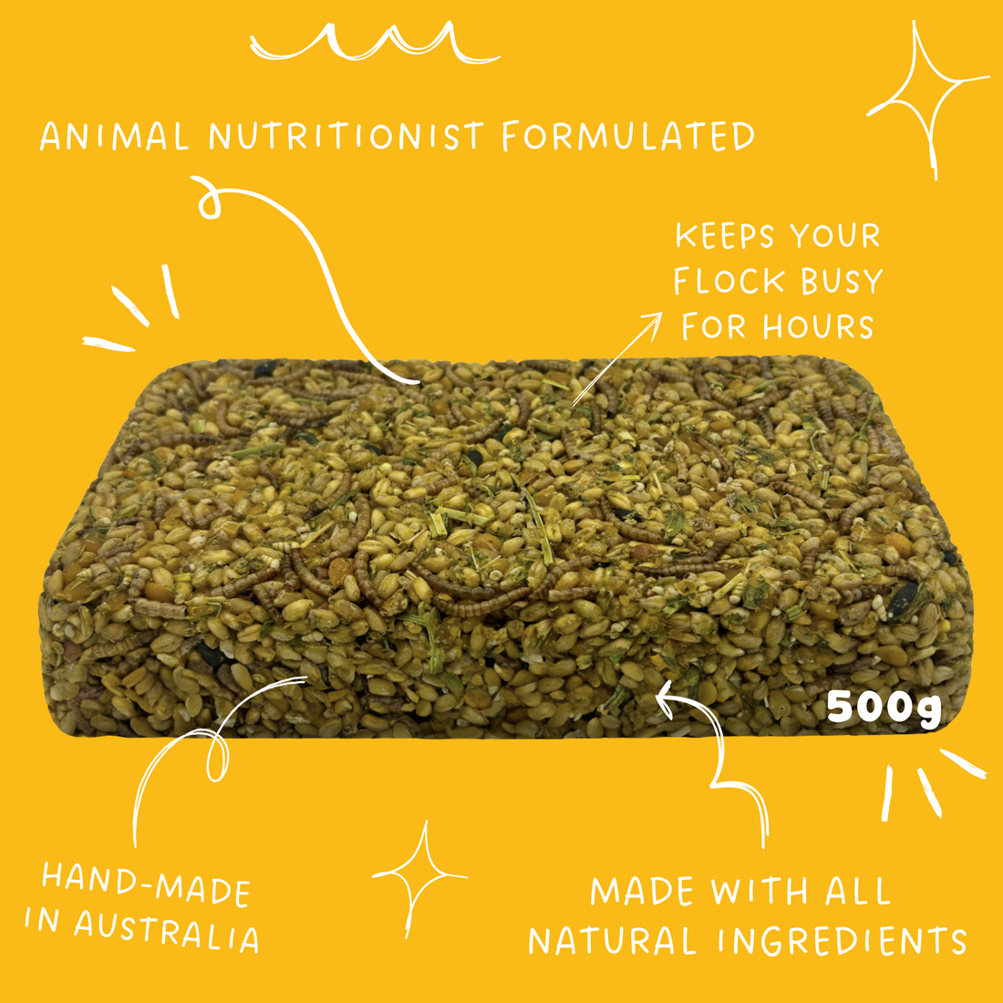 Buy Chicken Feed Block Online | Nesty Boxes