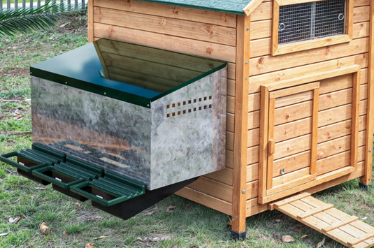 Buy External Rollaway Nesting Box Triple | Nesty Boxes