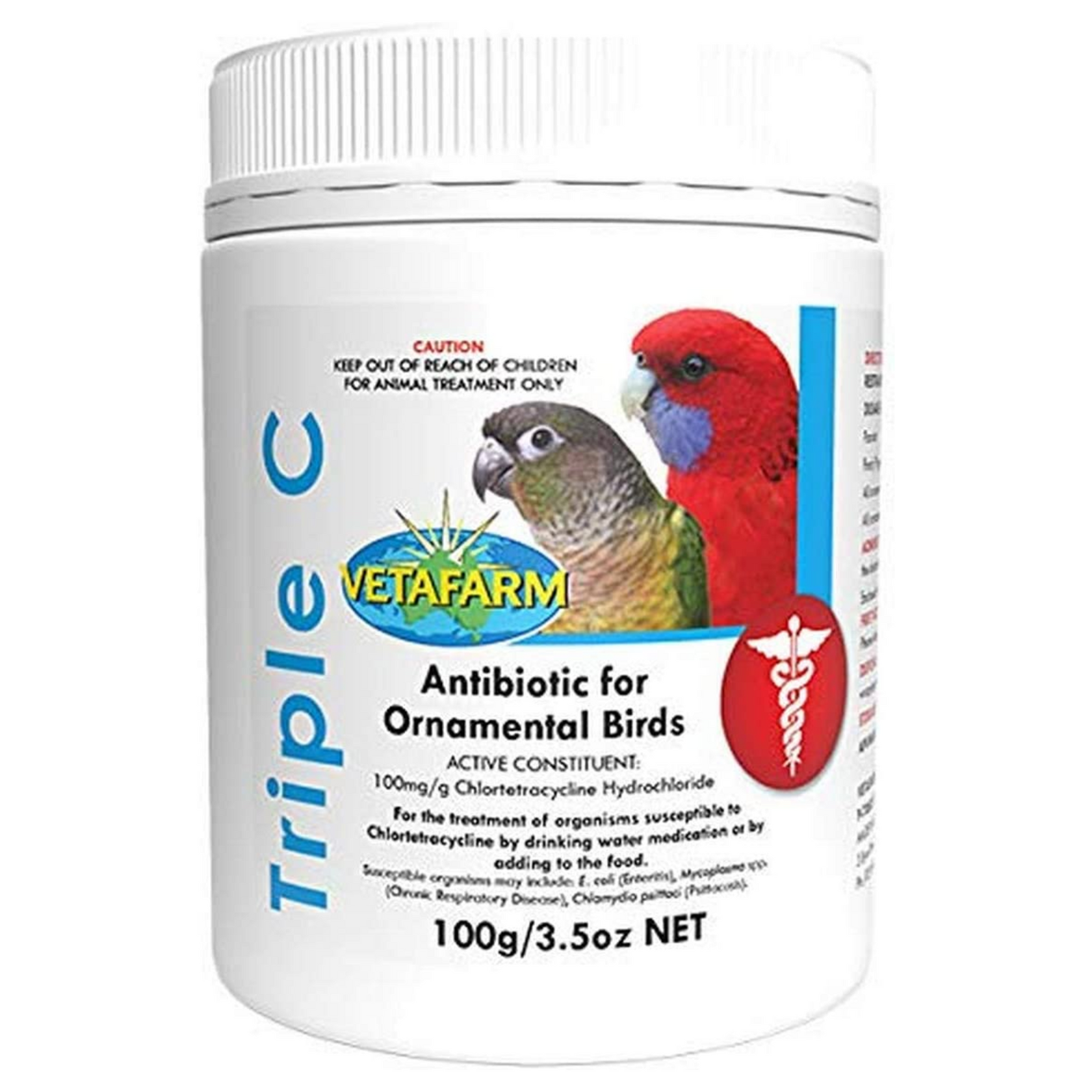 Vetafarm Triple C Antibiotic for Birds | Nesty Boxes