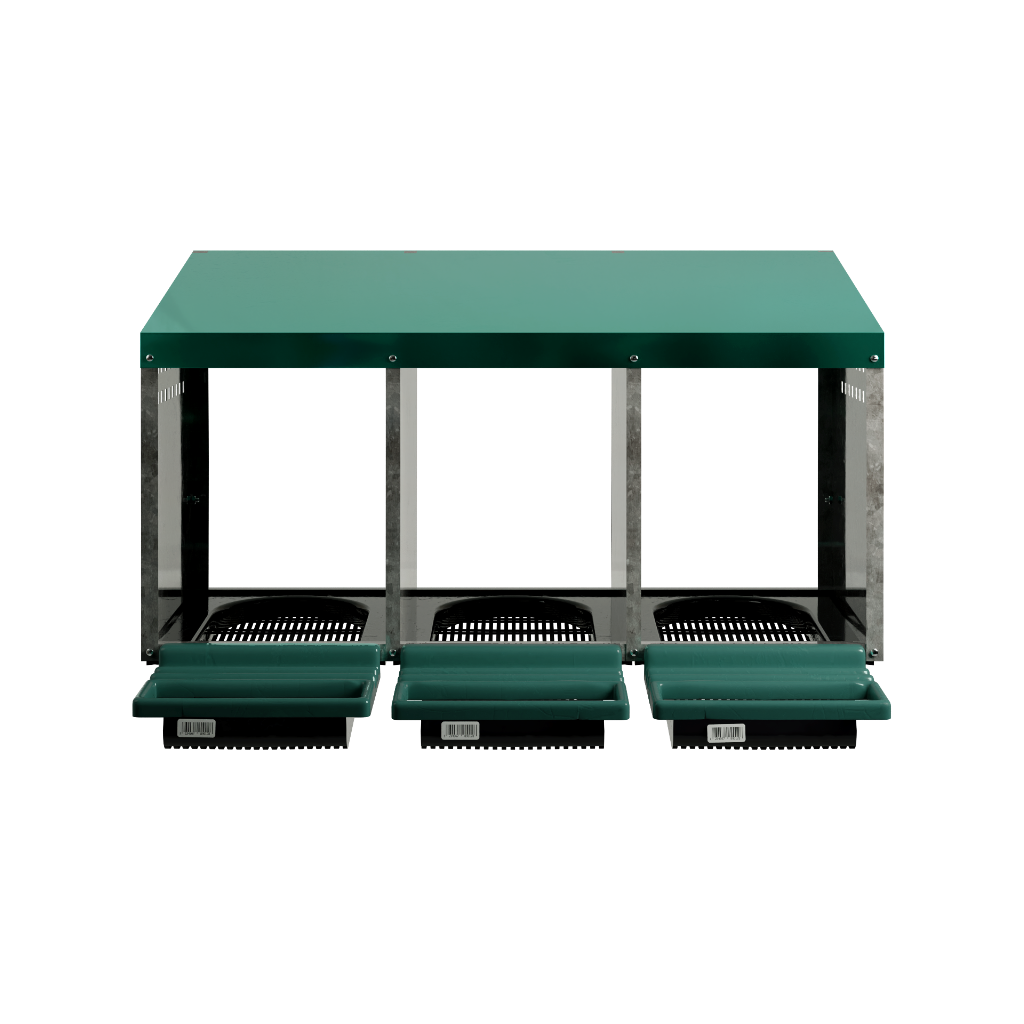 Triple Rollaway Nesting Box | Cleaner Eggs, Easy Collection – Nesty Boxes